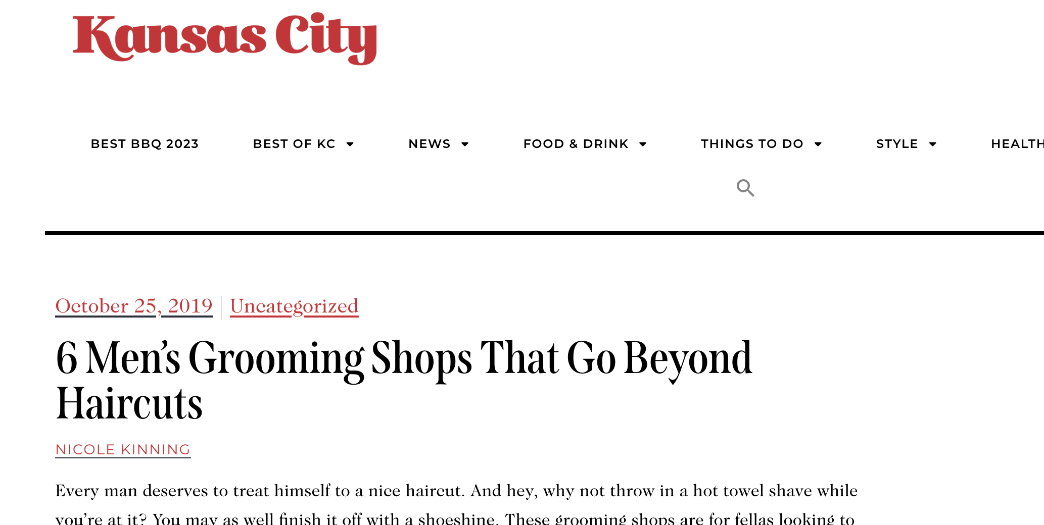6 Men’s Grooming Shops That Go Beyond Haircuts | The Barberette